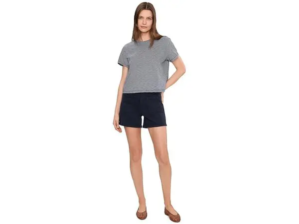 Madewell Bella Slub Tee Striped Cotton T-shirt