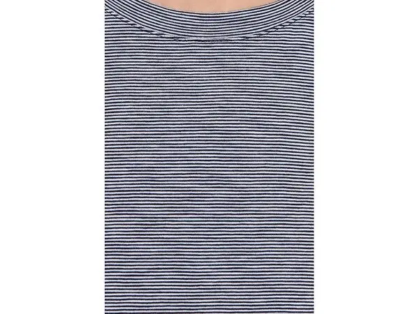 Madewell Bella Slub Tee Striped Cotton T-shirt