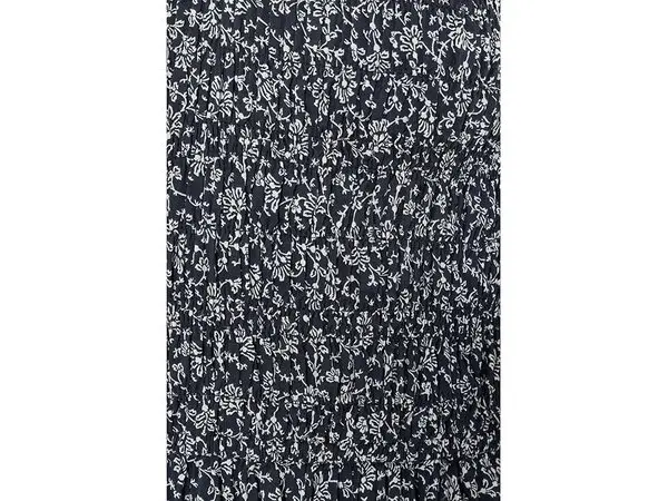 Madewell Smocked V-neck Midi Dress