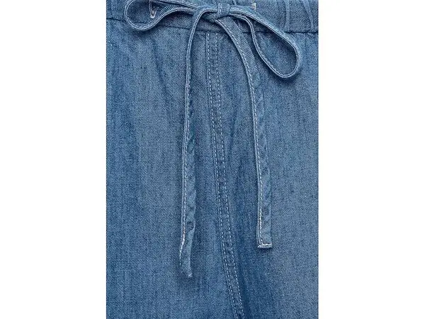Madewell Wide Leg Denim Pull-on Pants Irving Wash