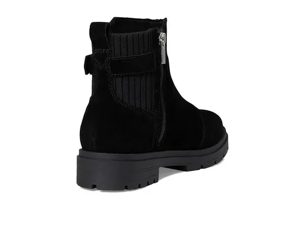 Toms Astrid Suede Lug Sole Boots - Black