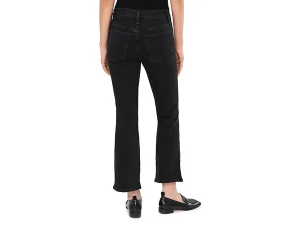 Madewell The Stretch Flare Crop Jean - Black