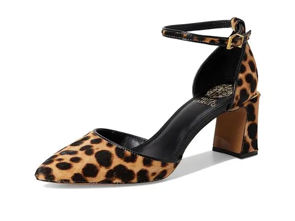 Vince Camuto Hendriy Ankle Strap Pump With Block Heel