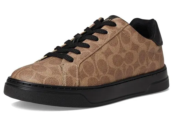 COACH High Line Signature Canvas Lace-up Sneakers - Multi