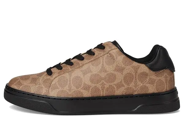 COACH High Line Signature Canvas Lace-up Sneakers - Multi