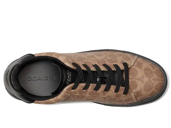 COACH High Line Signature Canvas Lace-up Sneakers - Multi