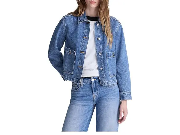 Madewell Denim Chore Jacket - Blue