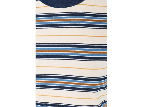 Madewell The Perfect Crewneck Tee Striped Cotton