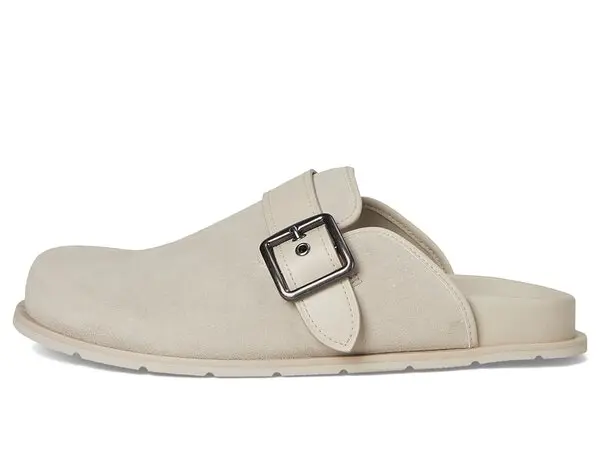COACH Buckled Suede Clogs