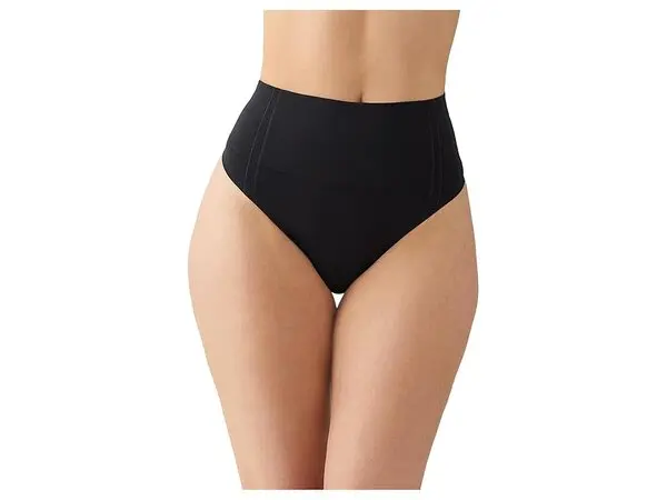 Wacoal Smooth Series Shaping Thong Underwear - Black