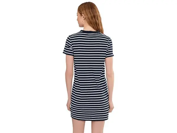 Madewell Stripe Mini T-shirt Dress