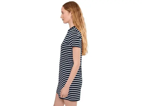 Madewell Stripe Mini T-shirt Dress