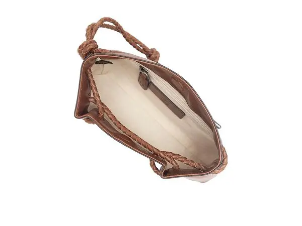 THE FRYE COMPANY Caroline Wristlet Clutch In Antique Pull-up Leather