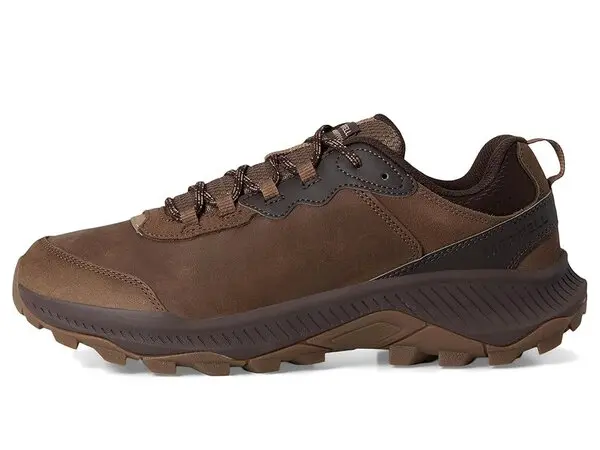 Merrell Speed Strike 2 Leather Lace-up Athletic Shoes - Brown