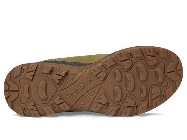 Merrell Speed Strike 2 Leather Lace-up Athletic Shoes - Olive