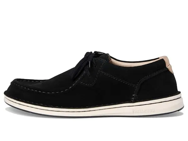 BIRKENSTOCK Pasadena Suede Lace-up Boots - Black