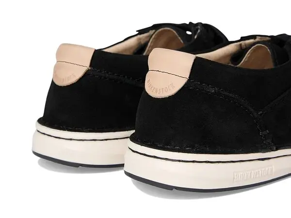 BIRKENSTOCK Pasadena Suede Lace-up Boots - Black
