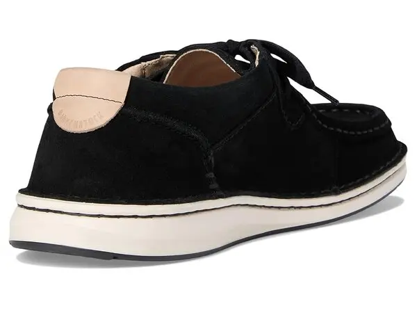 BIRKENSTOCK Pasadena Suede Lace-up Boots - Black
