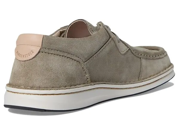BIRKENSTOCK Pasadena Suede Lace-up Casual Boots - Taupe