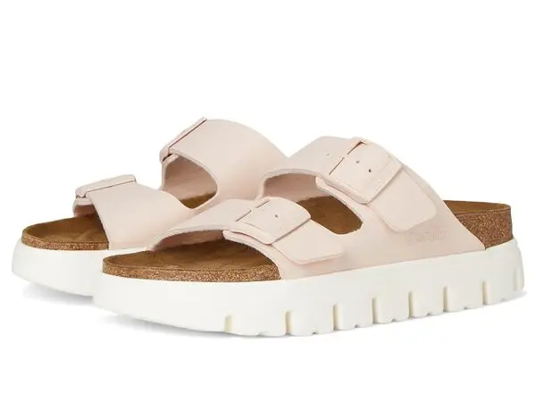 BIRKENSTOCK Arizona Chunky Birko-flor Sandals - Light Rose