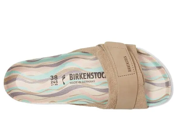 BIRKENSTOCK Oita Printed Footbed Sandals - Brown