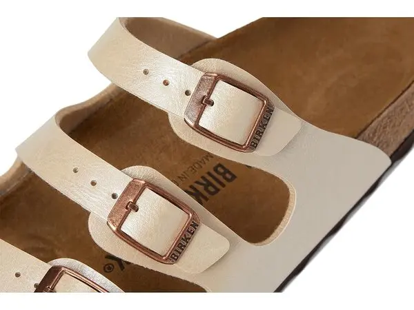 BIRKENSTOCK Graceful Birko-flor Strappy Sandals - Bone