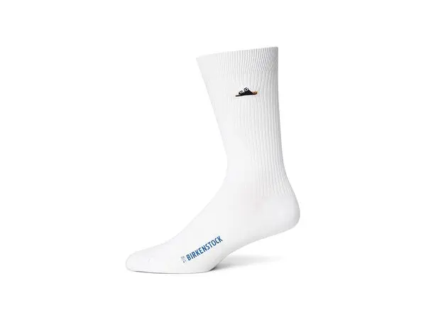 BIRKENSTOCK Cotton Ribbed Knee High Socks - White