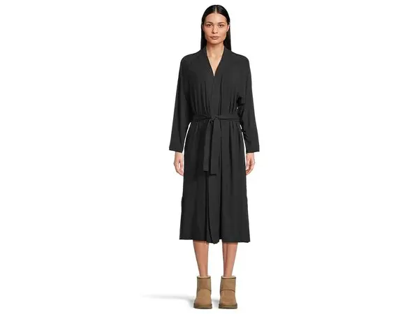 UGG Myra Robe Pajama Grey Heather - Black