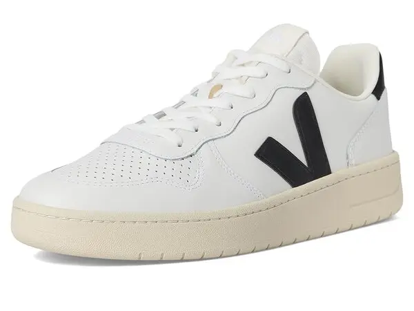 VEJA V-10 Prime Lace-up Sneakers - Black