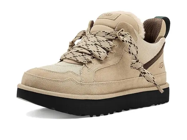 UGG Lowmel Lace-up Boots - Beige
