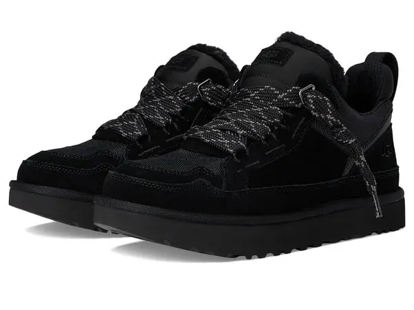 UGG Lowmel Lace-up Boots - Black