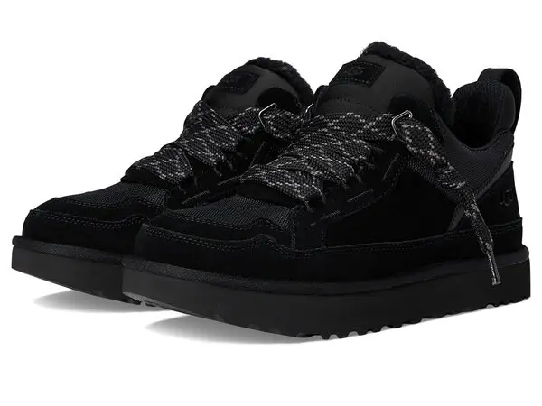UGG Lowmel Lace-up Boots - Black