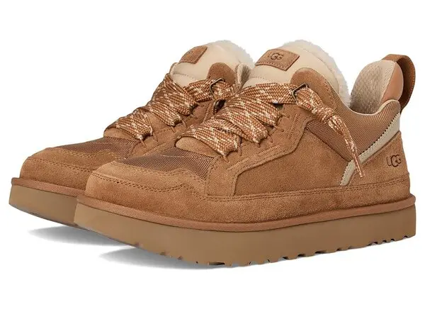 UGG Lowmel Lace-up Boots - Brown