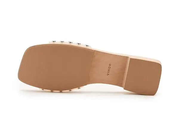 Vince Barbara Jelly Slide Sandals - Clear