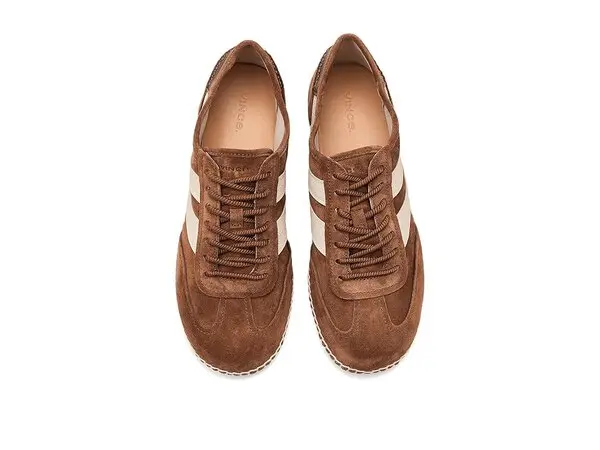 Vince Oasis Espadrille Suede Lace-up Shoes - Tan