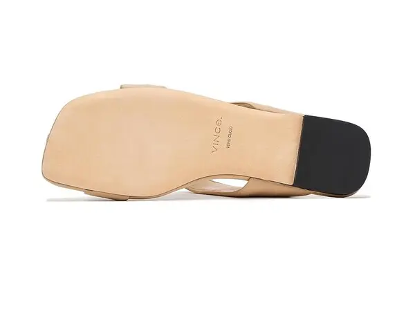 Vince Vilma Suede Slide Sandals With Metal Detail - Multi