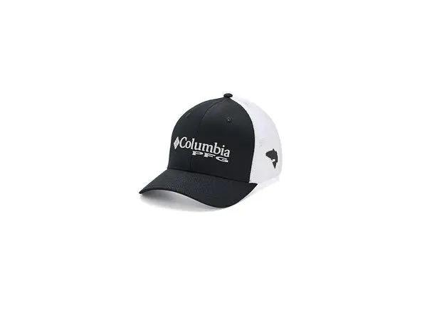 Columbia Pfg Logo Mesh Ball Cap - Black