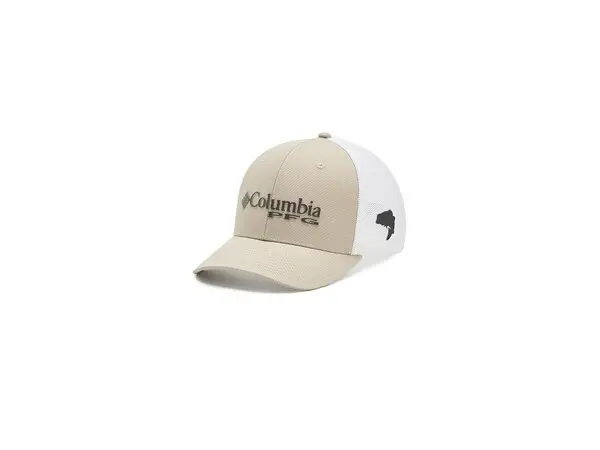 Columbia Pfg Logo Mesh Ball Cap - Khaki