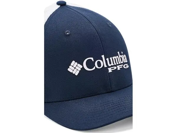Columbia Pfg Logo Mesh Ball Cap - Navy