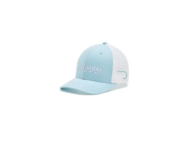Columbia Pfg Logo Mesh Ball Cap - White