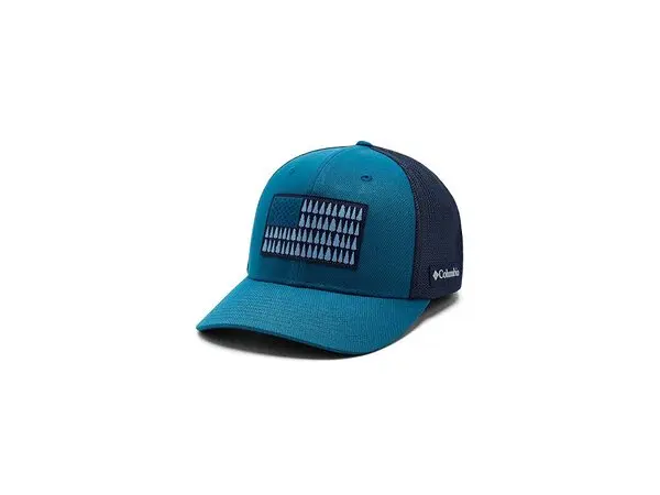 Columbia Tree Flag Mesh Ball Cap - Blue