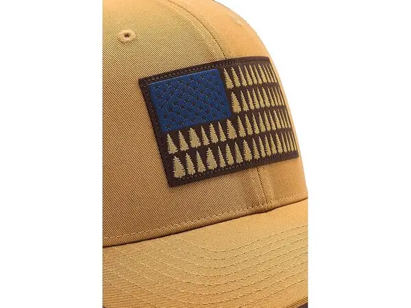 Columbia Tree Flag Mesh Ball Cap - Brown