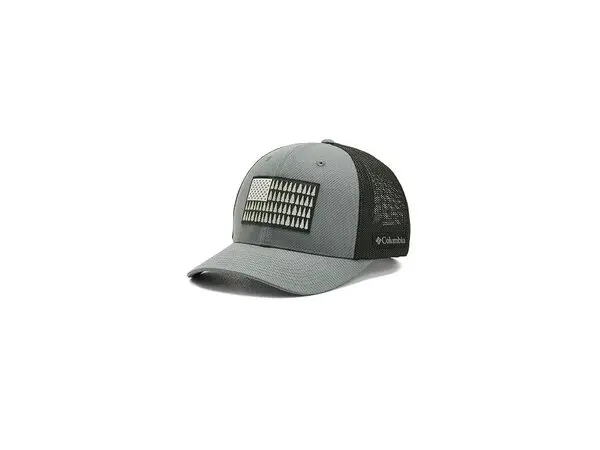 Columbia Tree Flag Mesh Ball Cap - Gray