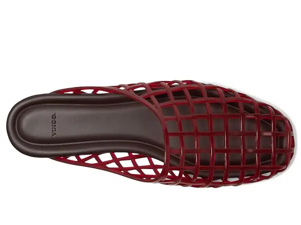 Vince Barcelona Jelly Mule/clog Shoes - Red