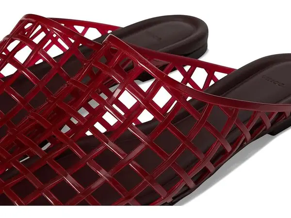 Vince Barcelona Jelly Mule/clog Shoes - Red