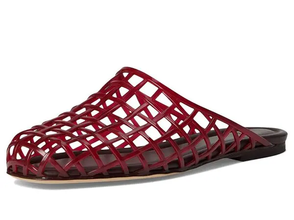 Vince Barcelona Jelly Mule/clog Shoes - Red