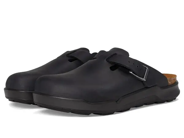 BIRKENSTOCK Boston Rugged Clog - Black