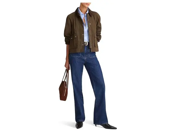 Madewell Waxed Cotton Fireman Jacket
