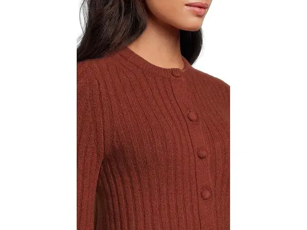 Madewell Long Sleeve Cozy Cotton Ribbed Cardigan Sweater