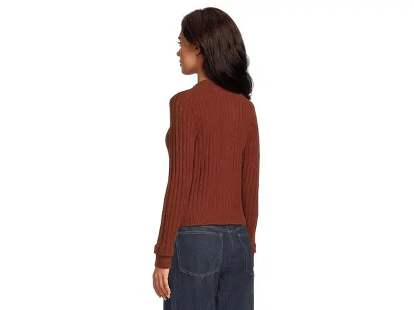 Madewell Long Sleeve Cozy Cotton Ribbed Cardigan Sweater